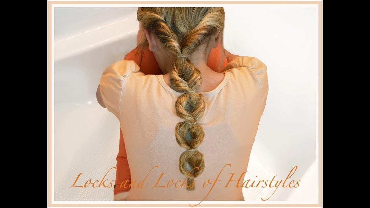 Easy Hairstyles: Looped Ponytail - YouTube
