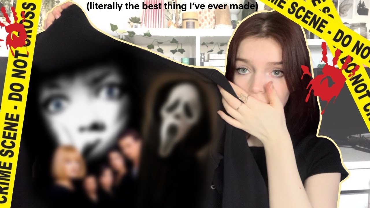 Making A DIY SCREAM Ghostface Hoodie! - YouTube