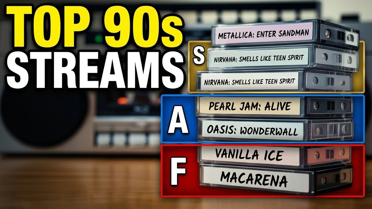 Las 10 Canciones más escuchadas de cada año 1990-1999 | The 10 most ...