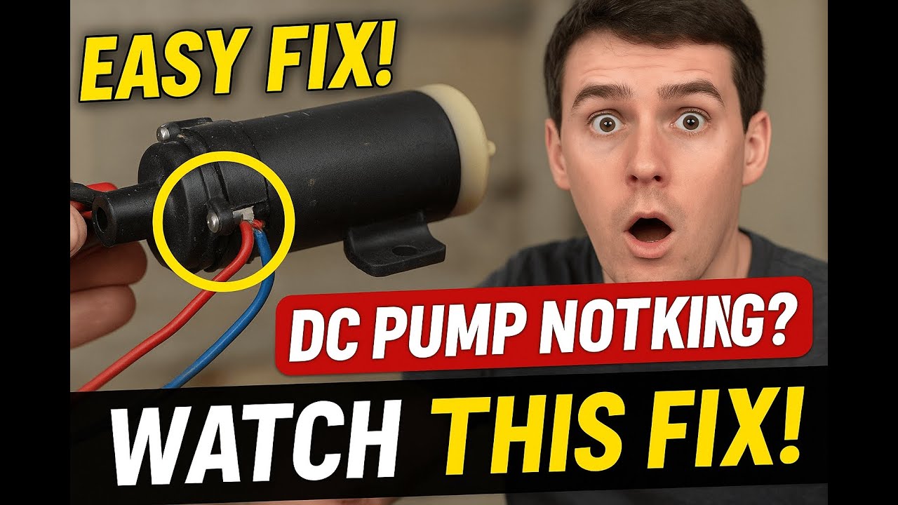 DC Pump Not Working? Easy Repair Trick That Works Every Time! - YouTube