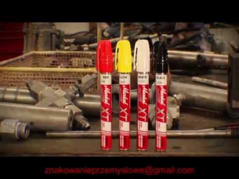 Marker przemysłowy Markal ProLine XT - YouTube