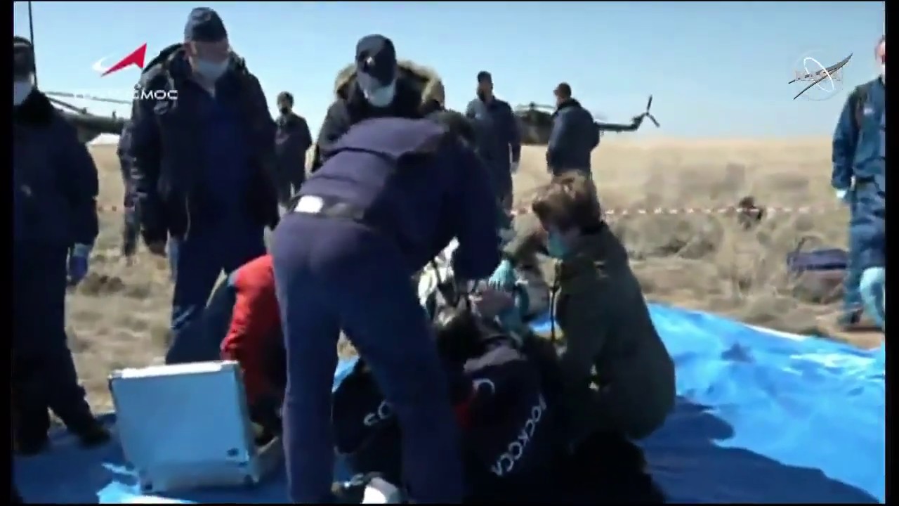 NASA astronaut landing video - YouTube