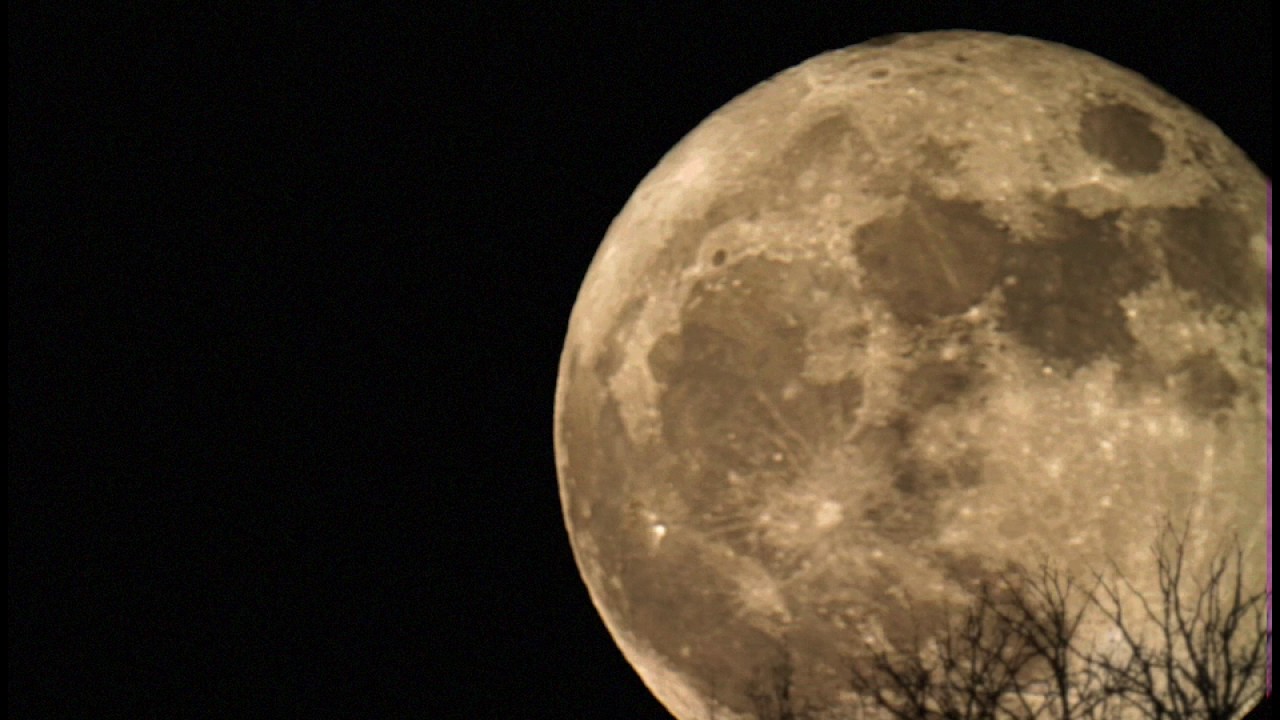 Supermoon moonrise November 14th 2016 - YouTube