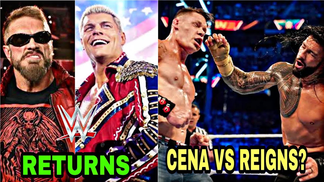 Cody Rhodes Return Date Revealed! Edge Returning to WWE?! John Cena Vs ...
