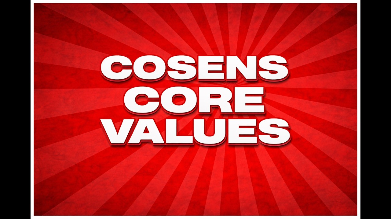 Core Values of Cosens Martial Arts - YouTube