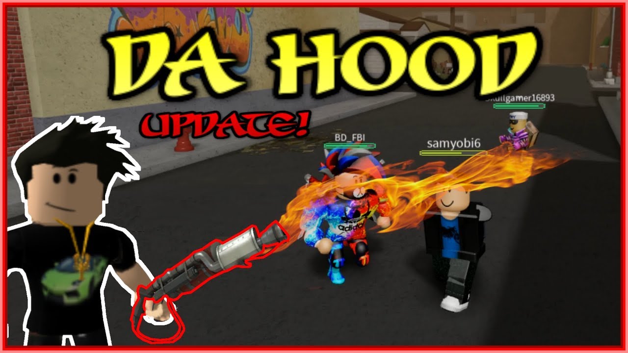 Pyromaniac Cop! Roblox Da Hood October Update - YouTube
