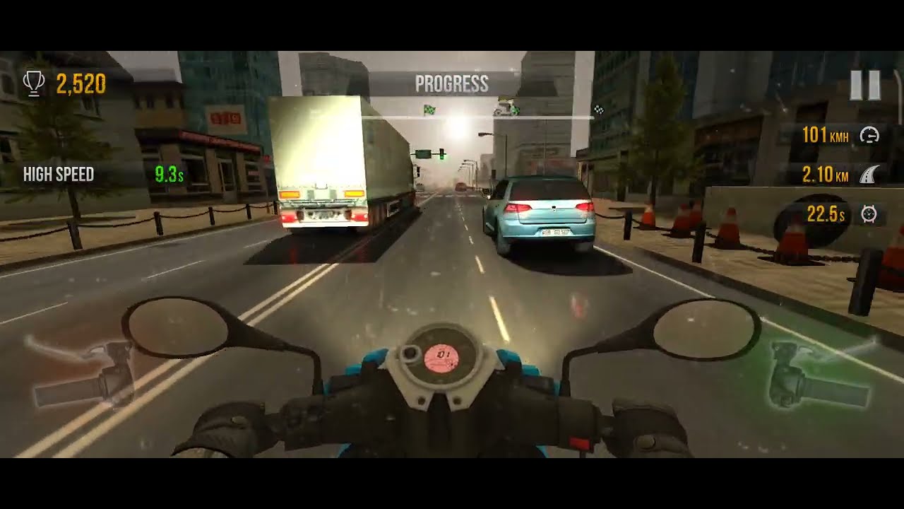 Driving the Fastest Motorbike in Traffic Rider | Traffic Rider | Bro ...