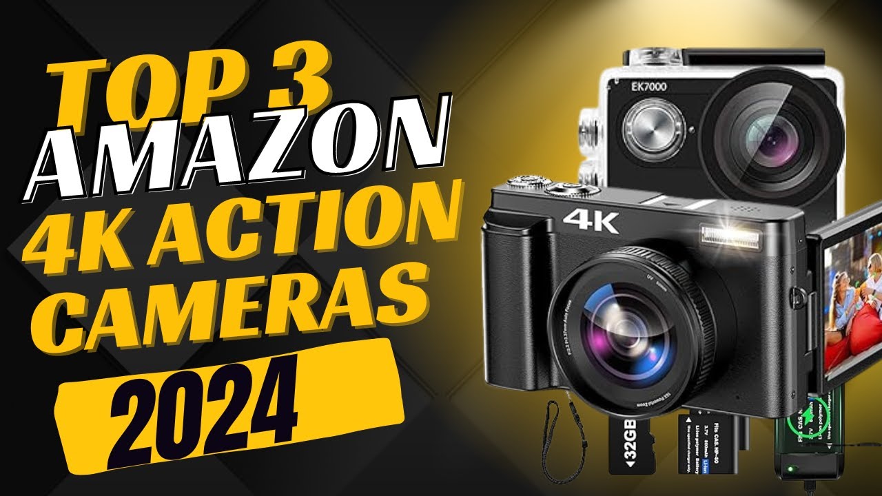 Top 3 Best Amazon 4K Action Cameras To Buy l Cool Gadgets For Every ...