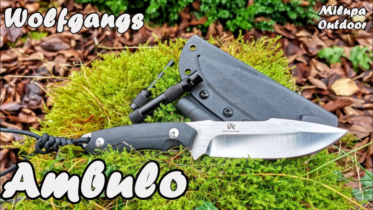 "Outdoormesser Ambulo" von Odenwolf / Wolfgangs// Multifunktionales Bushcraft-Messer - YouTube