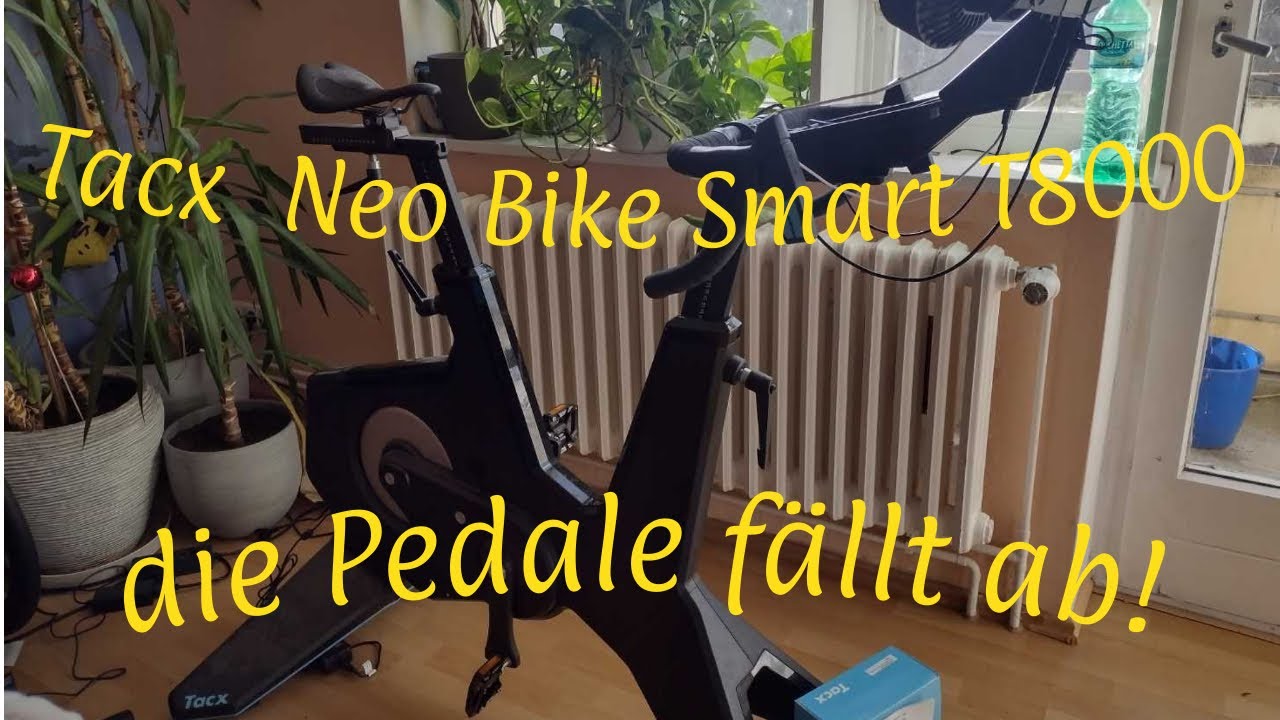 Tacx Neo Bike Smart T8000, die linke Kurbel fällt ab! - YouTube