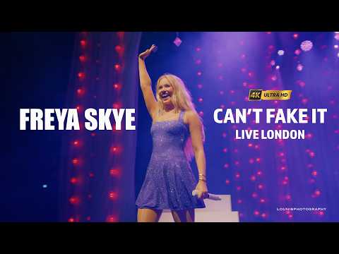 Freya Skye - Can’t Fake It - Live London 2026 (B-Roll 4K Pro Cinematic Quality)
