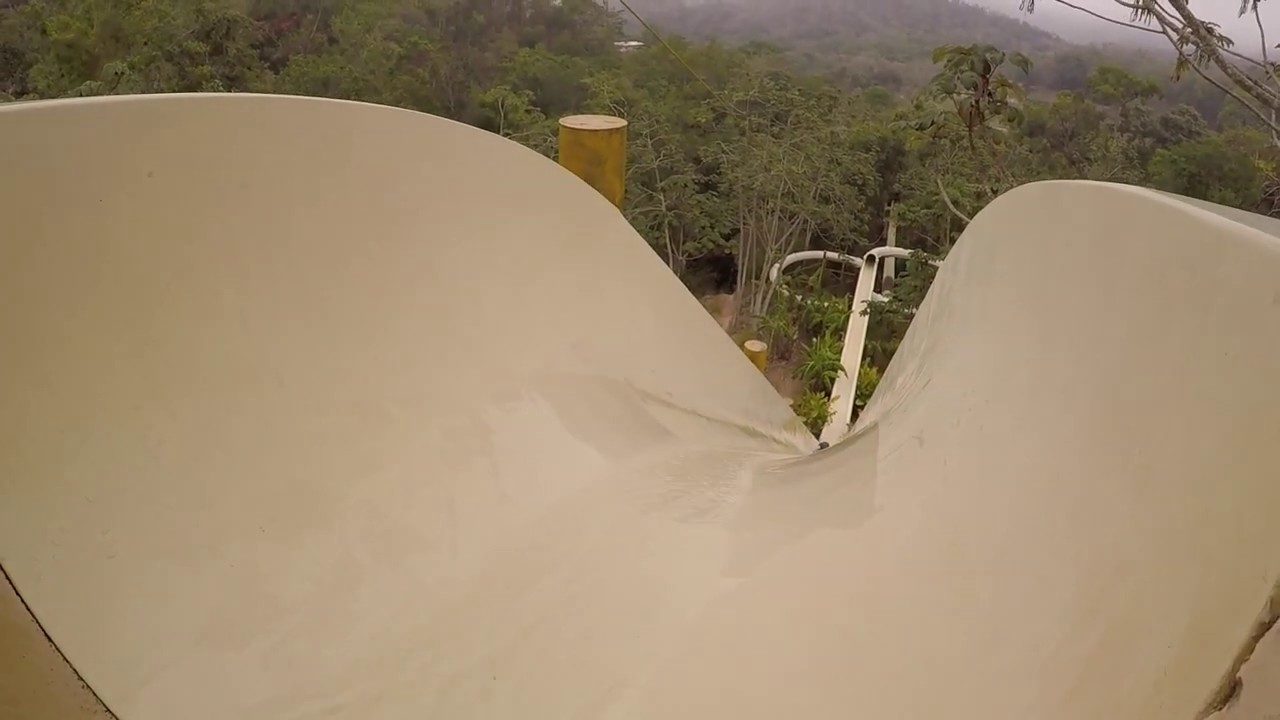 Hillside Waterslide, Vallarta Adventures Puerto Vallarta, Mexico - YouTube