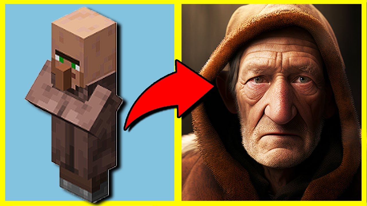 Minecraft Characters in Real Life 2023 - YouTube