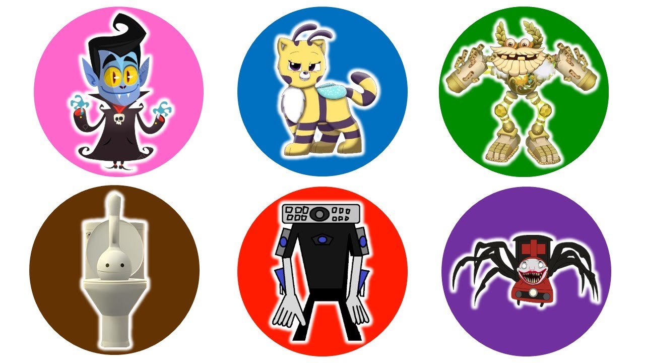 Spin Wheel Vampire, Catbee, Monster Wubbox, Skibidi Otamatone, Titan ...