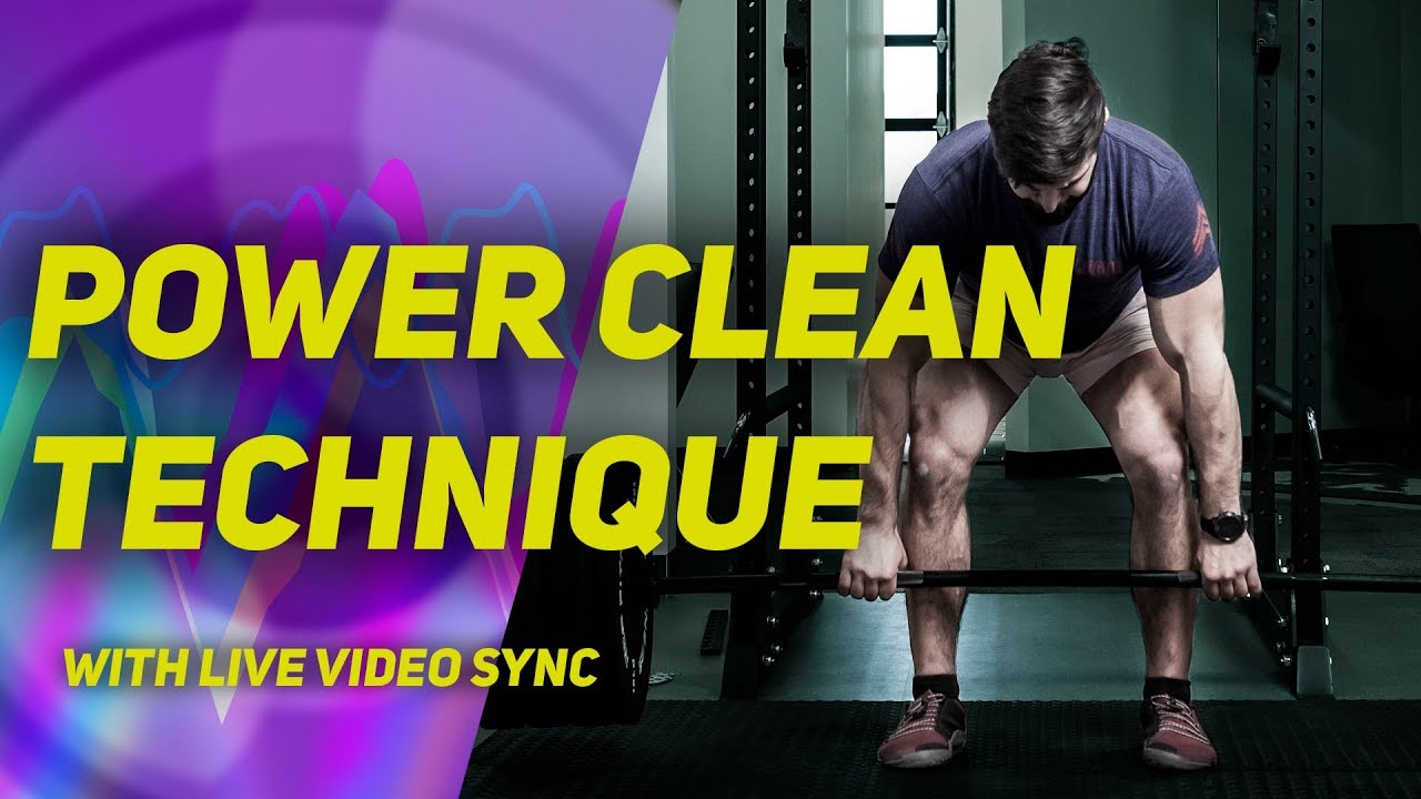 Assessing Power Clean Technique | Live Video Sync at the LEOMO ...