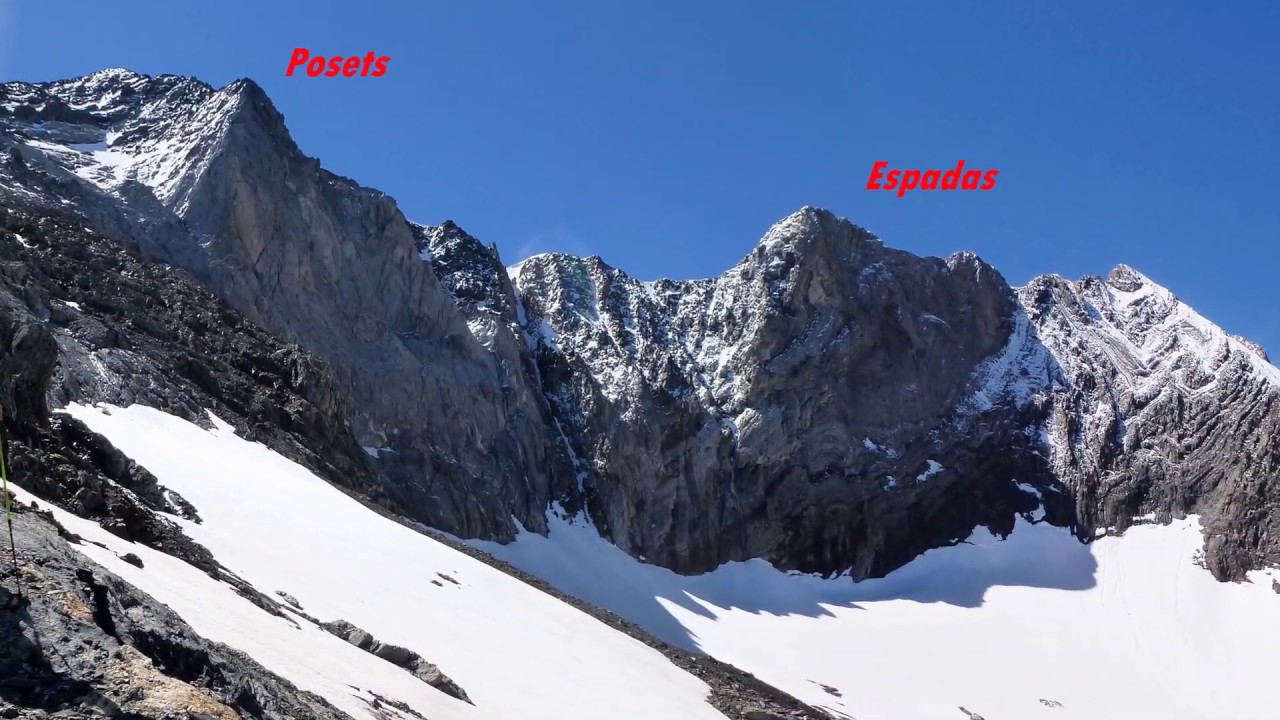 Pico Posets (3369 m.) desde Viadós - YouTube