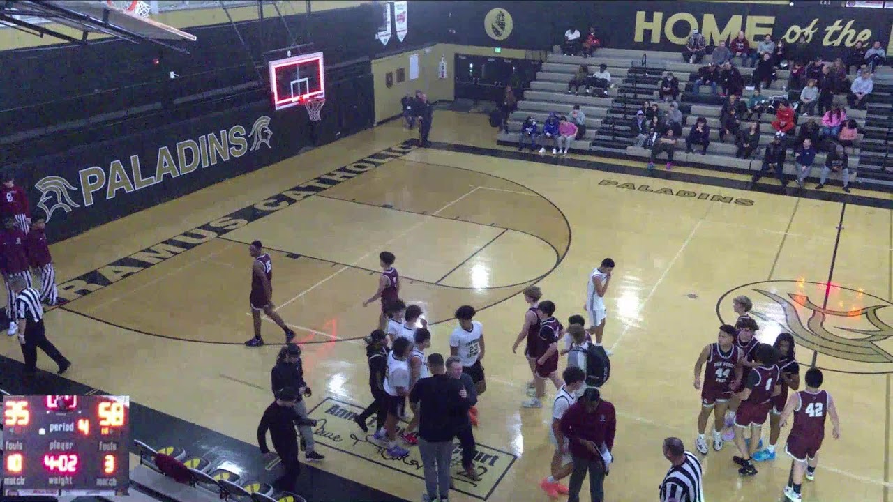 JV Paramus Catholic vs Don Bosco Prep High School Boys' Basketball ...