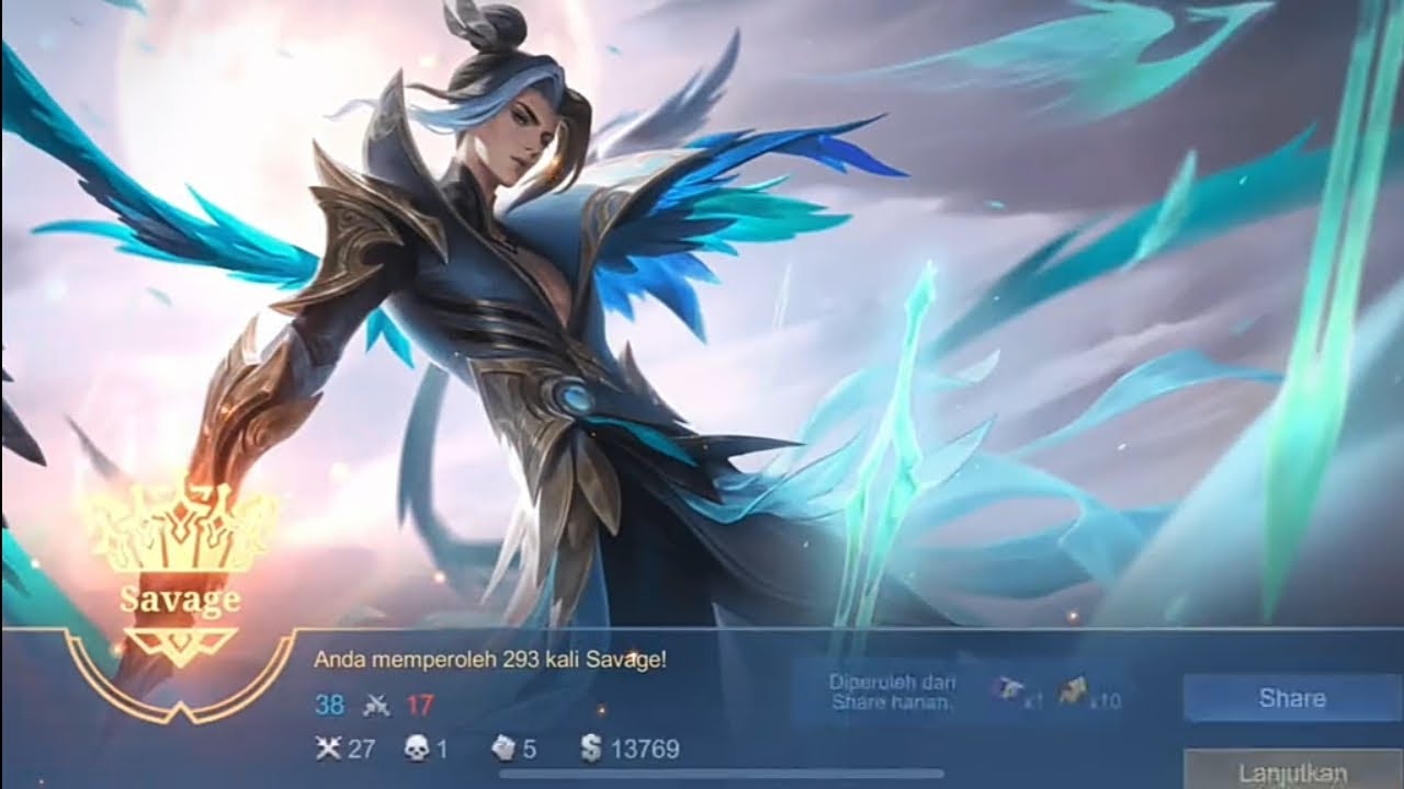 Game play Mobile legends savage 2x.game play mlbb - YouTube