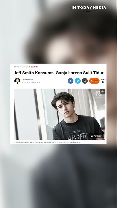 Lagi, Jeff Smith Ditangkap Gara-gara Narkoba - YouTube