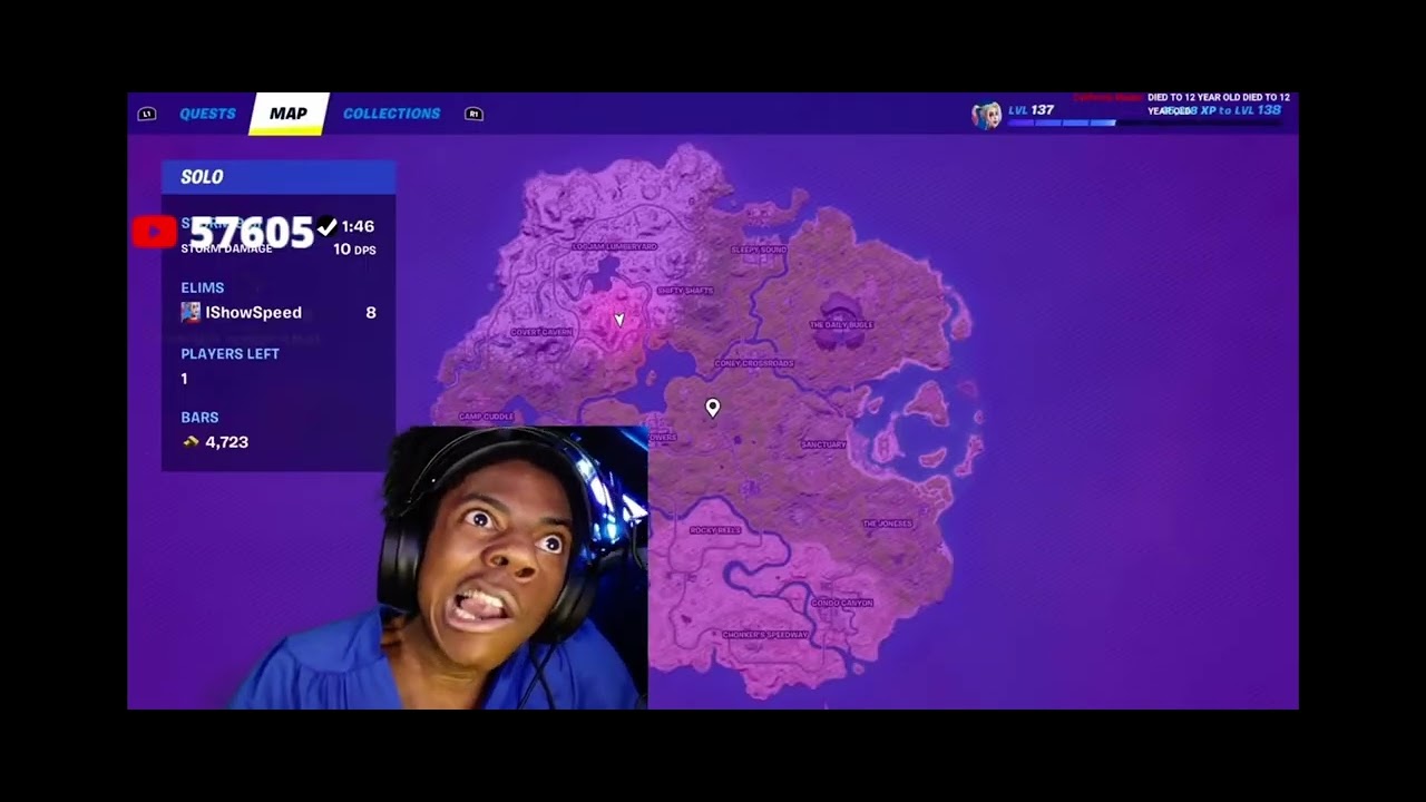 Ishowspeed gets another head injury - YouTube
