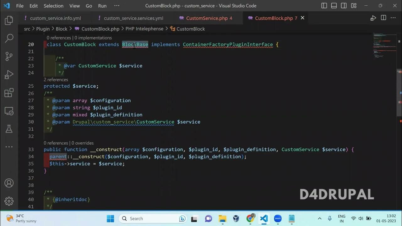 How To Create And Use Custom Service With Arguments In Custom Module