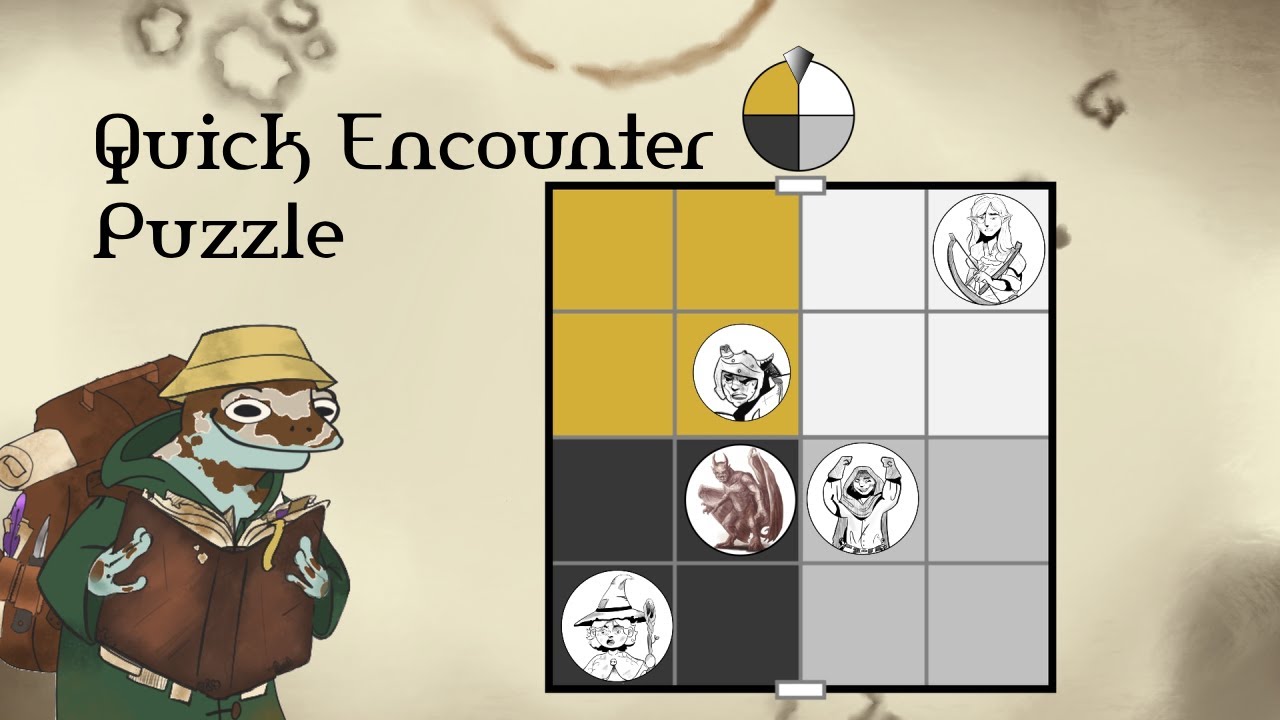 Quick Encounter - The Invulnerable Gargoyle Puzzle - YouTube