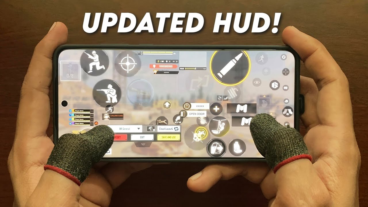 I Updated My 4 Finger HUD In COD Mobile Battle Royale + Sensitivity ...