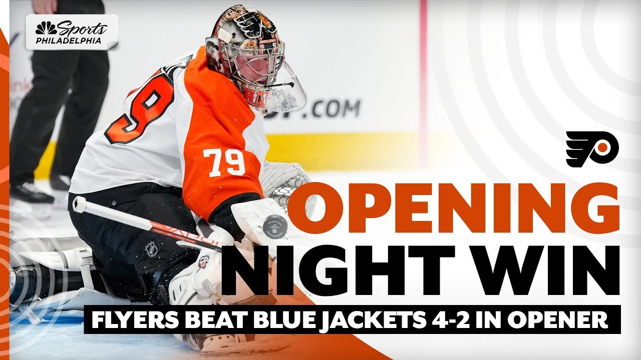 Flyers open up 2023-24 season with impressive win over Ivan Provorov ...