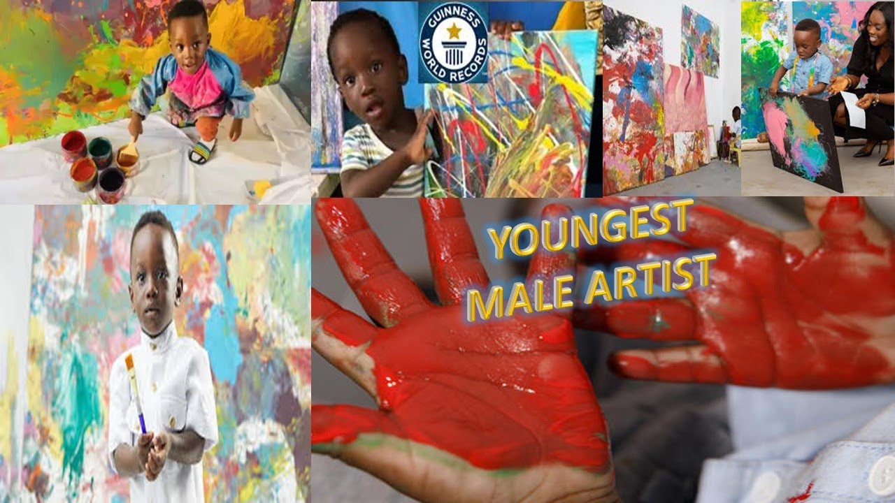 GUINNESS WORLD RECORD CELEBRATES WORLD'S YOUNGEST MALE ARTIST ACE LIAM ...