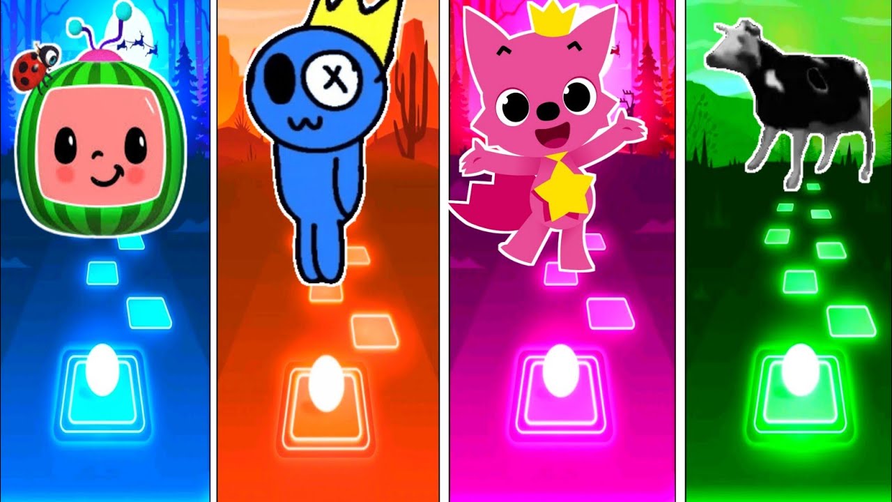 cocomelon - rainbow friend - pinkfong - police cow - YouTube