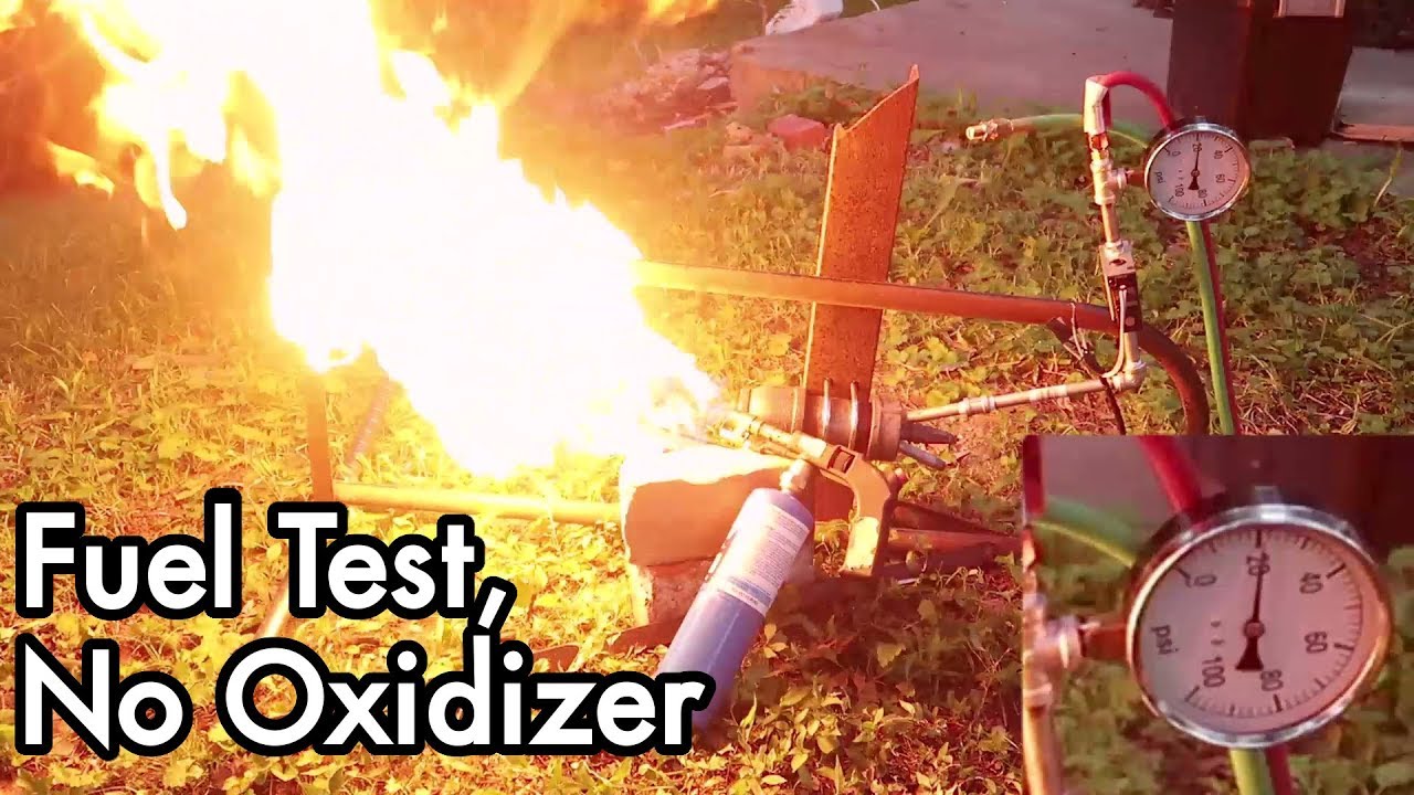 DIY Liquid Fueled Rocket Engine 03: Fuel Solenoid Valve, Regulator ...