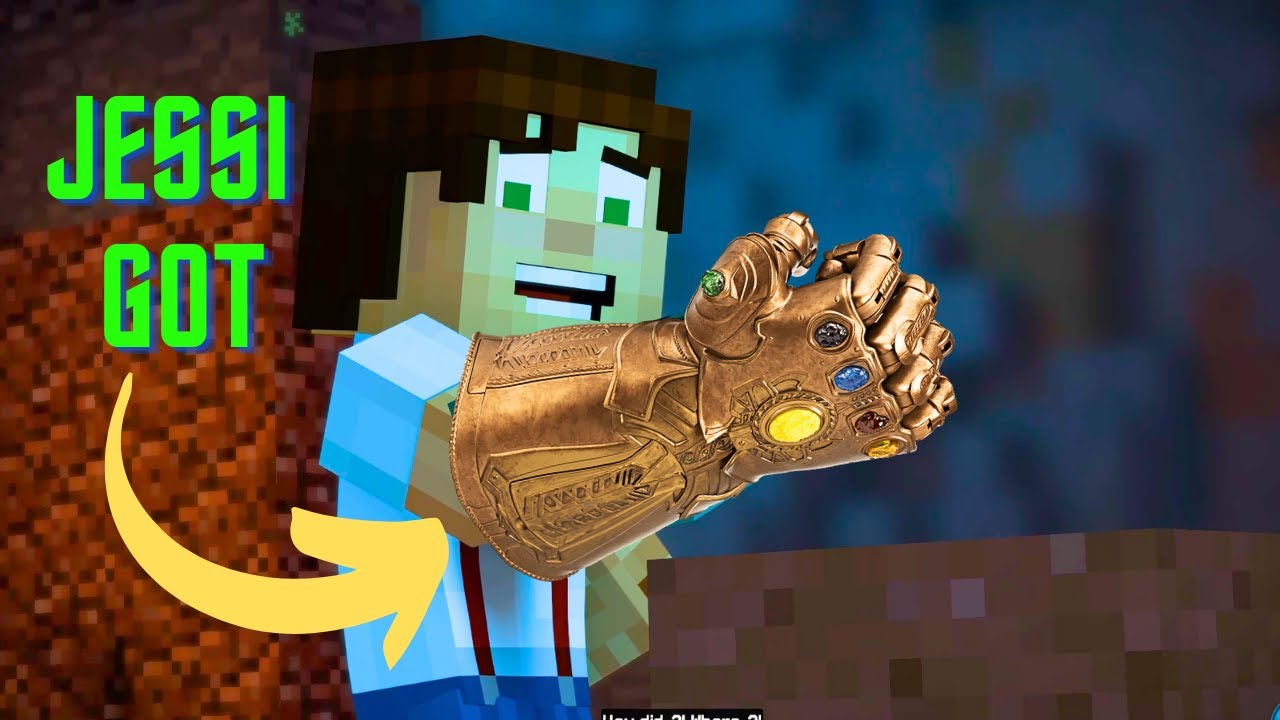 Minecraft Story Mode Season 2: Jessie Got Power Gauntlet - YouTube