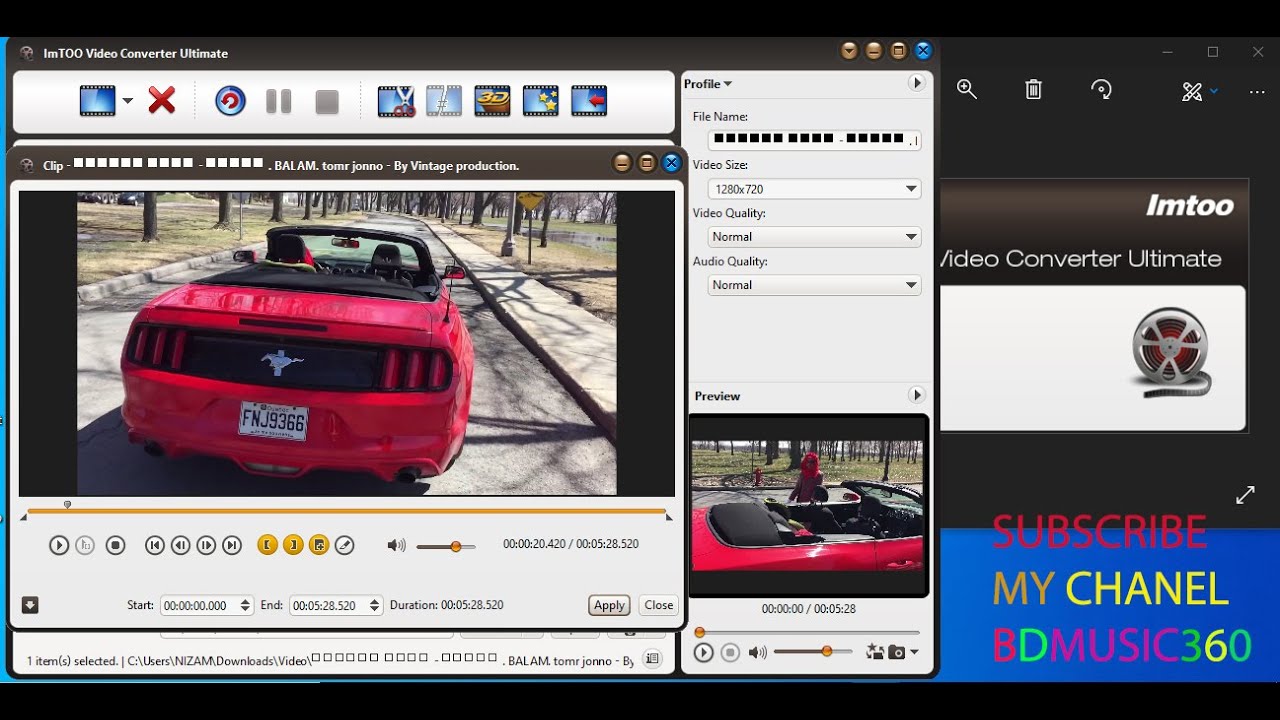 ImTOO Video Converter Ultimate 2020 - YouTube