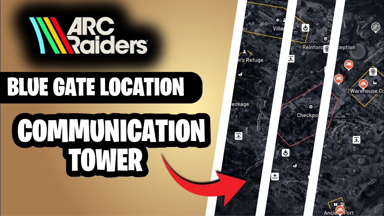 Blue Gate Communication Tower Key Guide – ARC Raiders Keys, Blueprints ...