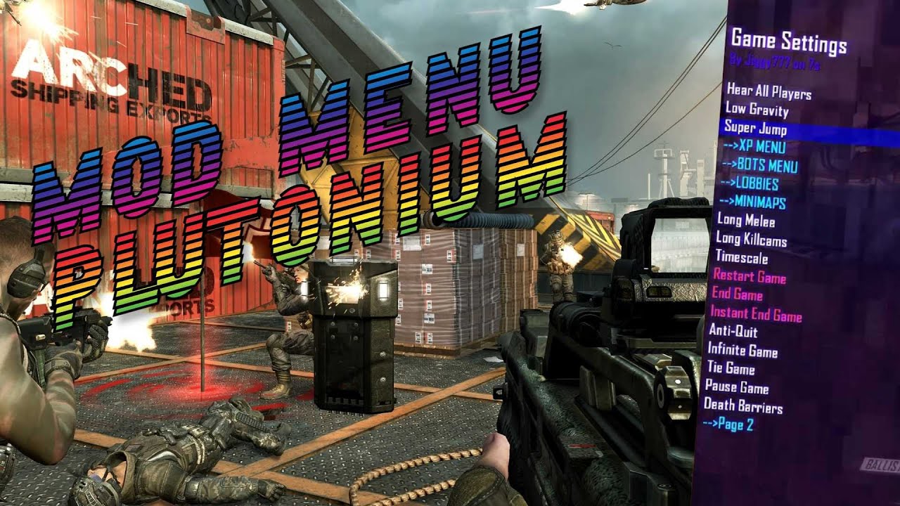 [OUTDATED]Comment Mettre un MOD MENU sur PLUTONIUM ! - YouTube