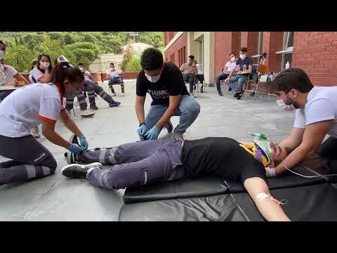 #paramedic training #ieu ilk ve acil yardım #Femur traksiyon ateli #ems #trauma #ieu