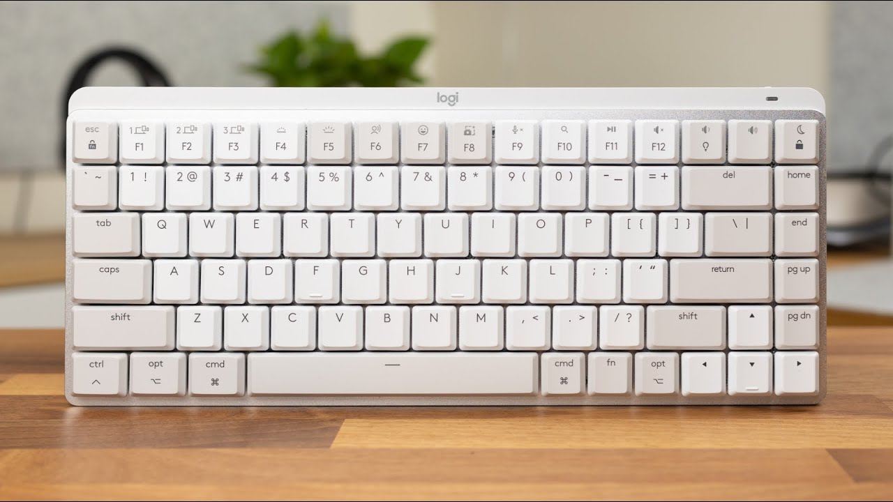 Logitech MX Mechanical Mini for Mac: The Half Step - YouTube