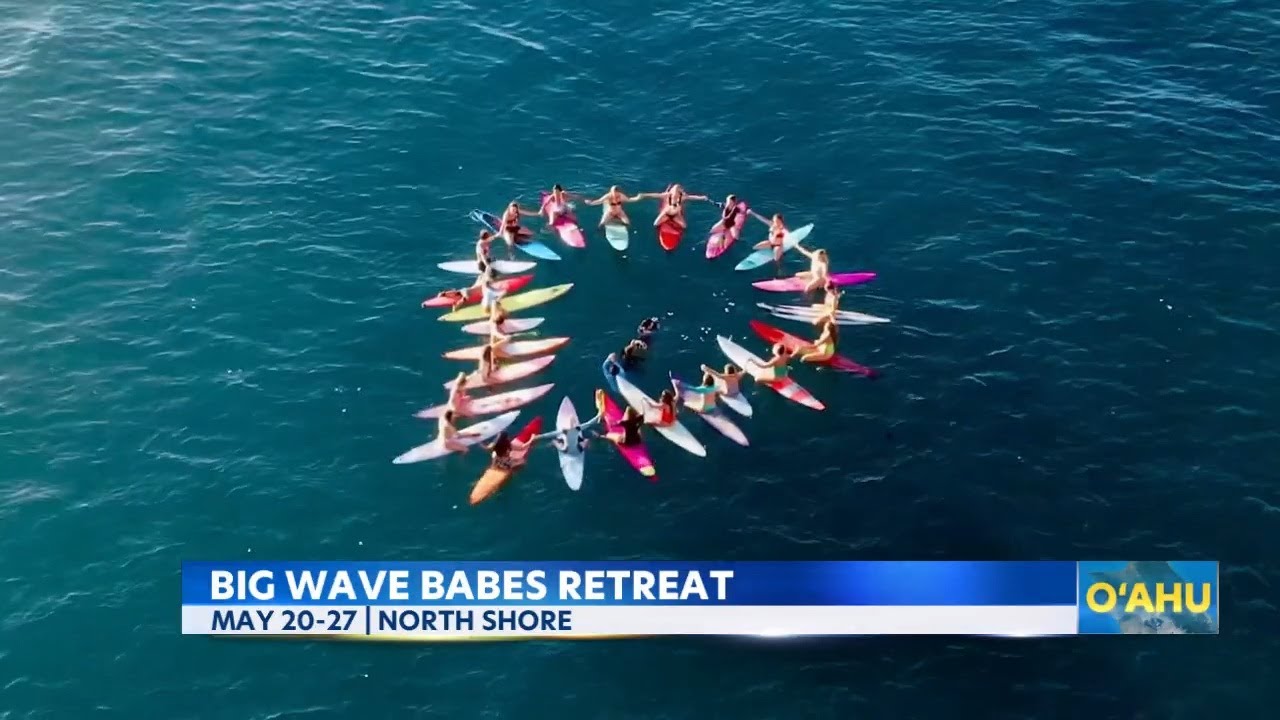 Big Wave Babes Empower Women to take on Big Waves in Their Lives! - YouTube
