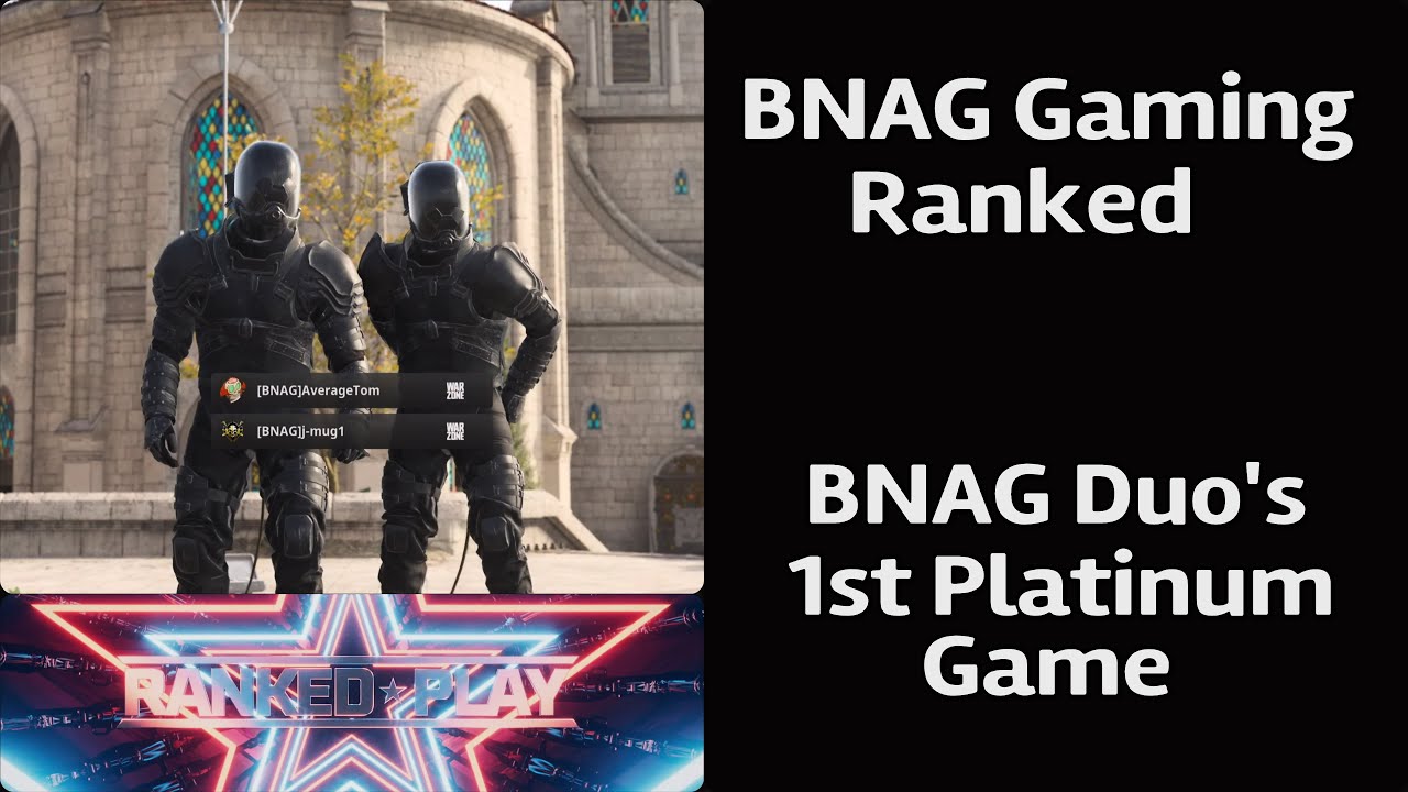 First game in Platinum Warzone Ranked!! - YouTube