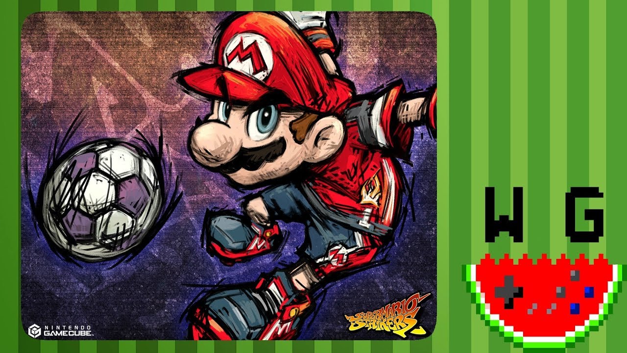 Super Mario Strikers "Watermelon Gameplays" - YouTube
