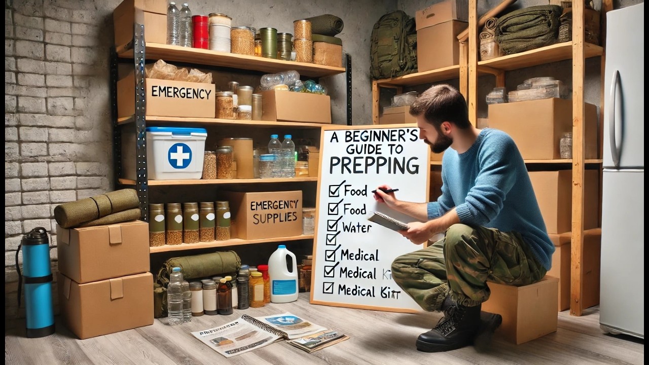 How to Start Prepping for Disaster TODAY (Beginner's Guide) - YouTube