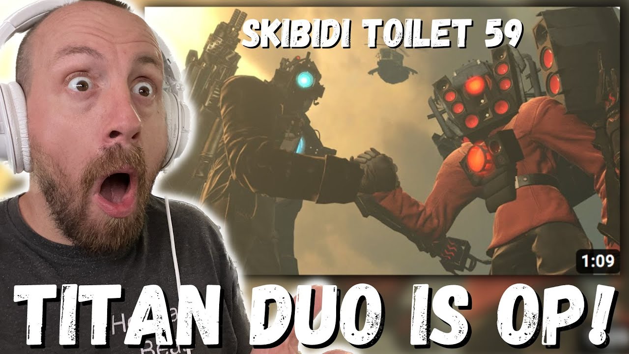 TITAN DUO IS OP! skibidi toilet 59 (REACTION!) - YouTube