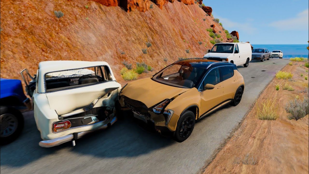best cars crashes/beamng drive#15 - YouTube