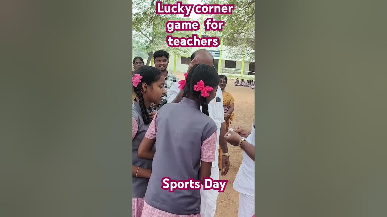 Sports Day Celebration. Lucky corner game for teachers - YouTube