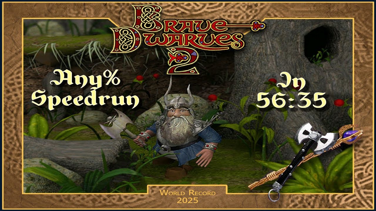 Brave Dwarves 2 | Any% Speedrun in 56:35 [WR] - YouTube