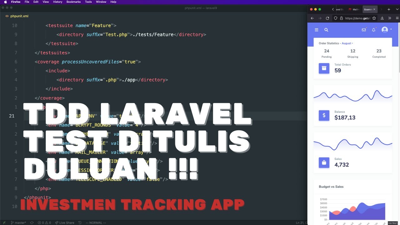 Coding Stream Testing Di Laravel Itu Mudah Tapi Kalian Lebih Suka Testing Di Production