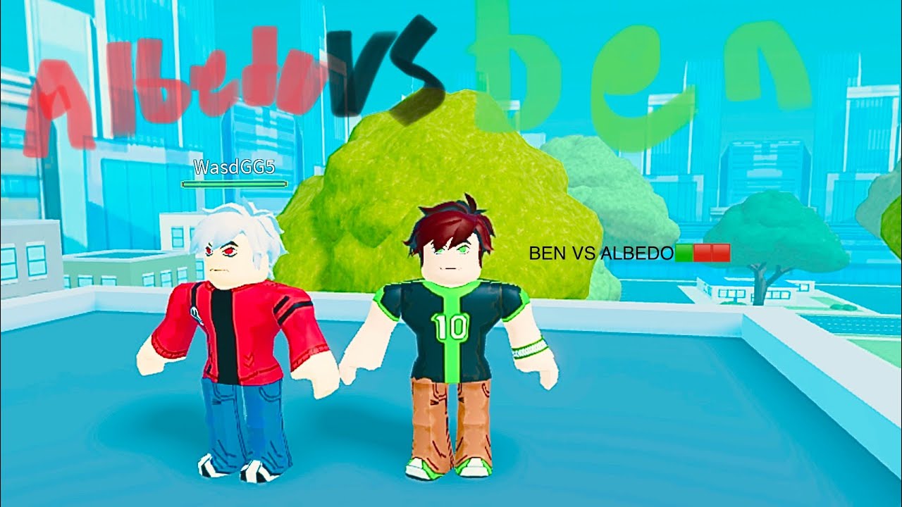 🔴🟢Albedo vs ben 10 in Roblox - YouTube