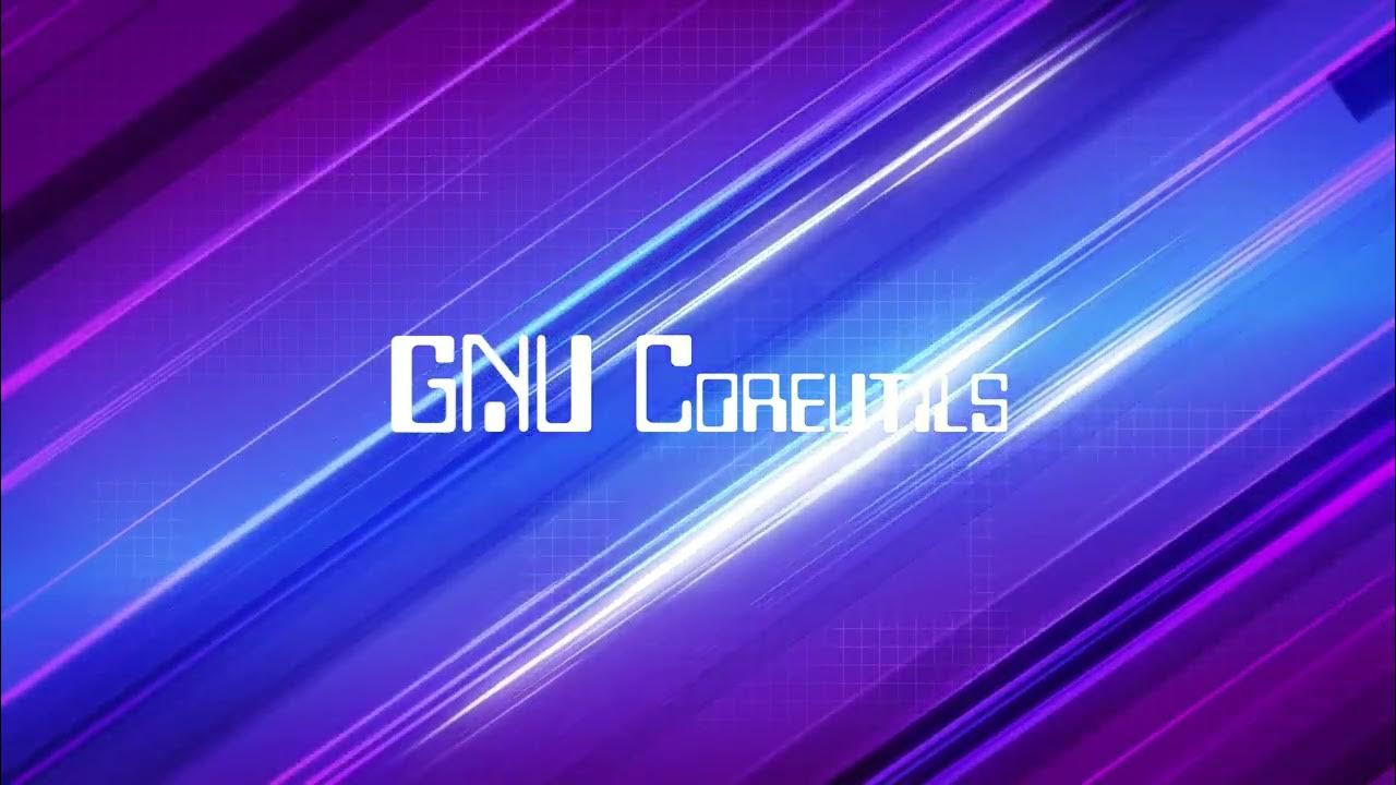 GNU Coreutils - YouTube