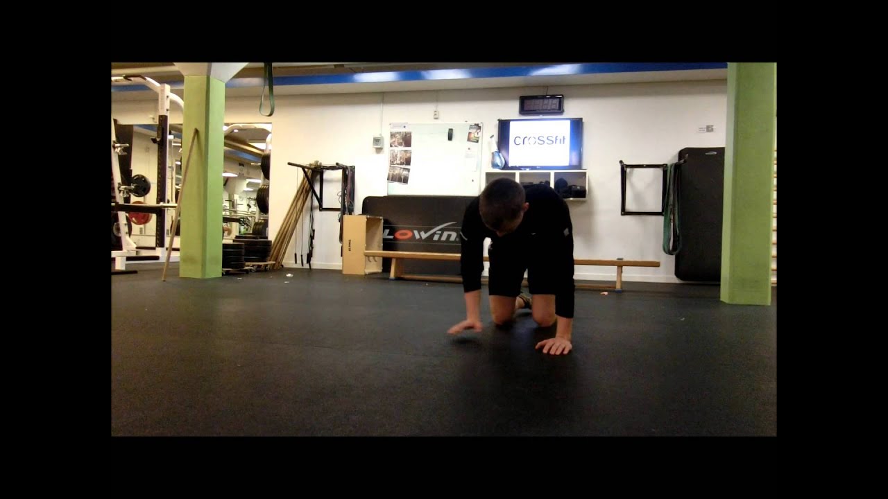 4punktstående lyft diagonal - YouTube