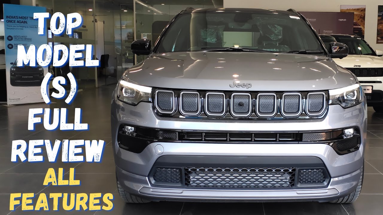 2021 Jeep Compass Facelift (S) Top Model Full Review in Hindi| Interior ...